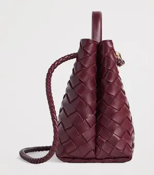 Bottega Veneta Small Andiamo Top-handle Bag - Grey