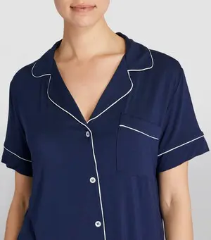 Eberjey Gisele Pyjama Set - Navy
