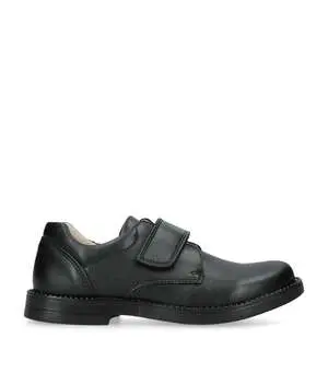 Trotters George School Shoes - Black