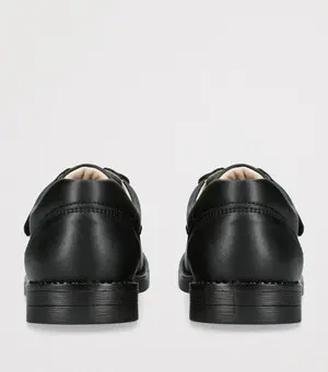 Trotters George School Shoes - Black