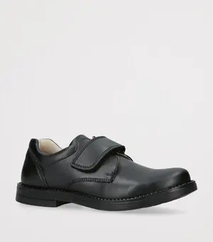 Trotters George School Shoes - Black