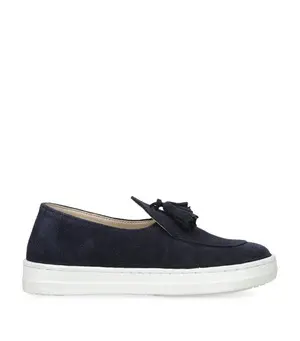 BABYWALKER Suede Tassel Loafers