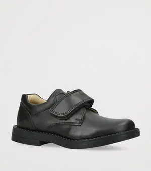 Trotters George School Shoes - Brown