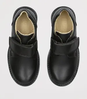 Trotters George School Shoes - Brown