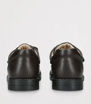 Trotters George School Shoes - Brown