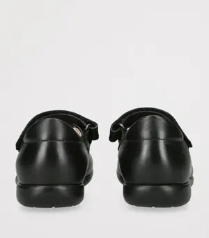 Trotters Emily Leather Mary Jane Shoes - Black