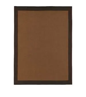 BEGG X CO Cashmere Arran Border Throw - Neutral