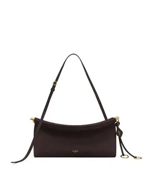 Alaïa Medium Le Click East West Leather Shoulder Bag - Brown