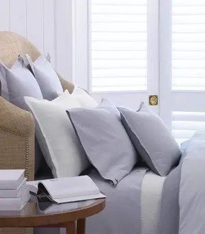 Ralph Lauren Oxford Super King Flat Sheet - Blue