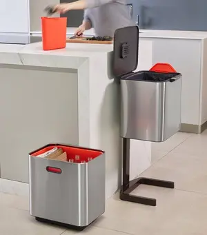 JOSEPH JOSEPH Stainless Steel Totem Bin