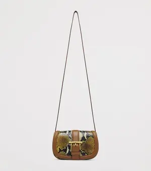 Alexander McQueen Mini Leather T-bar Satchel