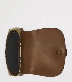 Alexander McQueen Mini Leather T-bar Satchel