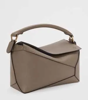 Loewe Puzzle Edge Top-handle Bag - Brown