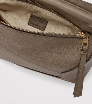 Loewe Puzzle Edge Top-handle Bag - Brown