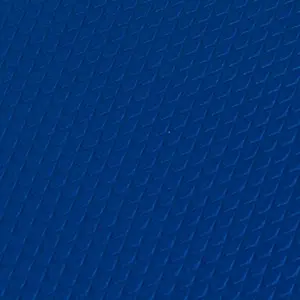 KAYMET Ribbed Metal Tray - Blue