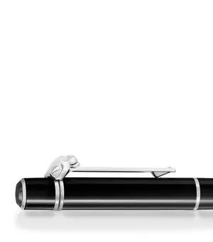 Cartier Small Panthère De Ballpoint Pen - Black