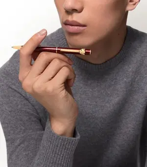 Cartier Small Panthère De Ballpoint Pen - Red