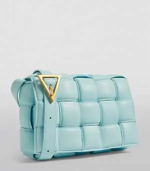 Bottega Veneta Leather Cassette Cross-body Bag - Green