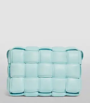 Bottega Veneta Leather Cassette Cross-body Bag - Green