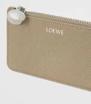 Loewe Leather Pebble Card Holder