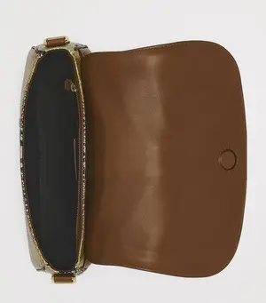 Alexander McQueen Leather T-bar Satchel