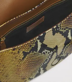 Alexander McQueen Leather T-bar Satchel