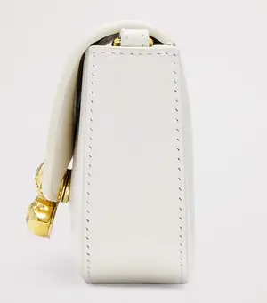 Alexander McQueen Small Skull Flower Cross-body Bag - White