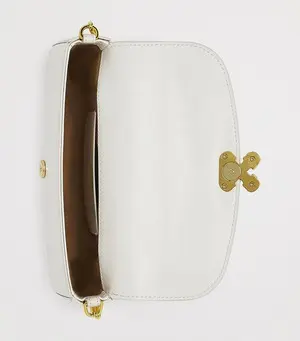Alexander McQueen Small Skull Flower Cross-body Bag - White