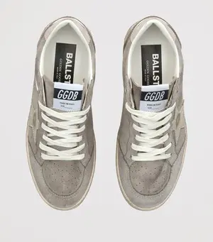 GOLDEN GOOSE Ball Star Suede Sneakers - Brown
