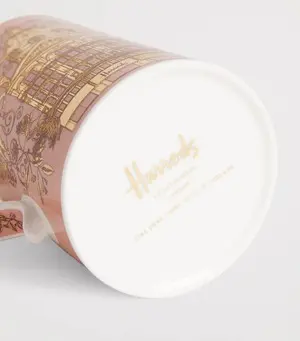 Harrods Knightsbridge Building Mug - Pink