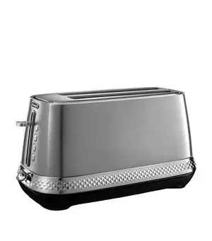 DE'LONGHI Stainless Steel Diadema Toaster - Silver