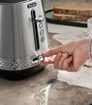 DE'LONGHI Stainless Steel Diadema Toaster