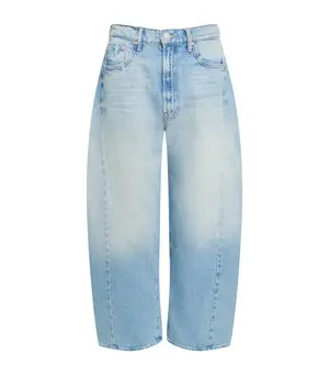 MOTHER The Half-pipe Wide-leg Jeans - Blue