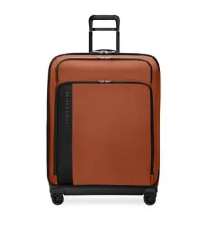 Briggs & Riley Large Expandable Spinner Suitcase - Orange