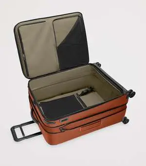 Briggs & Riley Large Expandable Spinner Suitcase - Orange
