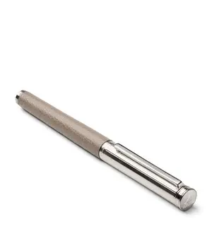 ASPINAL OF LONDON Leather Rollerball Pen - Neutral