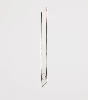 Prada Silk Twill Skinny Scarf