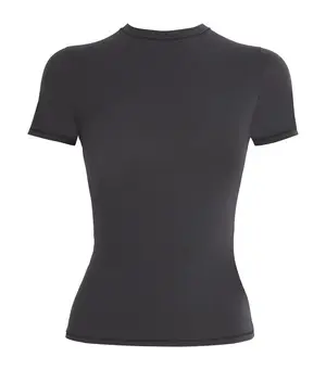 SKIMS Fits Everybody Short-sleeve T-shirt - Black