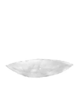 Lalique Large Crystal Silex Bowl - Clear
