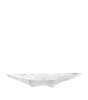 Lalique Large Crystal Silex Bowl