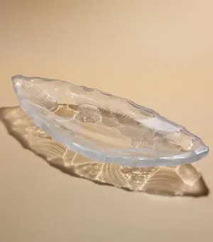 Lalique Large Crystal Silex Bowl