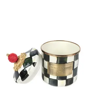 MACKENZIE-CHILDS Small Courtly Check Canister