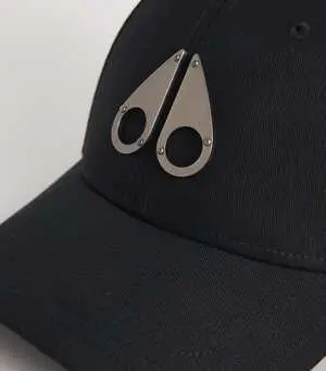 Moose Knuckles Cotton Baseball Cap With Logo