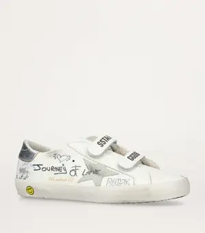 GOLDEN GOOSE Leather Old School Sneakers