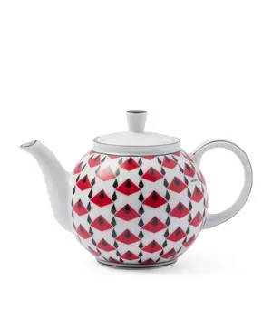 Prada Porcelain Vienna Teapot - Black