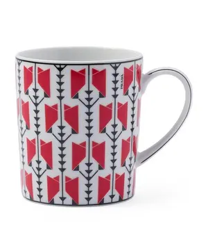Prada Porcelain Mug - Red