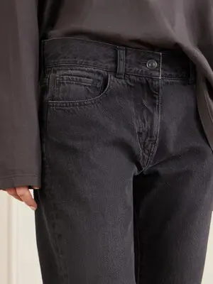 THE ROW Booker Mid-rise Straight-leg Jeans