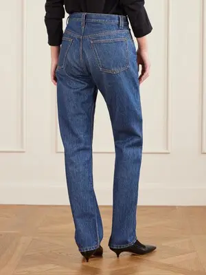 THE ROW Daciana Mid-rise Straight-leg Jeans
