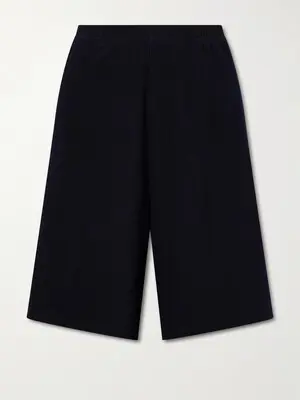THE ROW Larissa Cotton-jersey Shorts