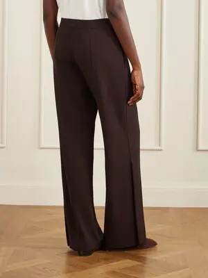 Another Tomorrow Stretch-jersey Straight-leg Track Pants